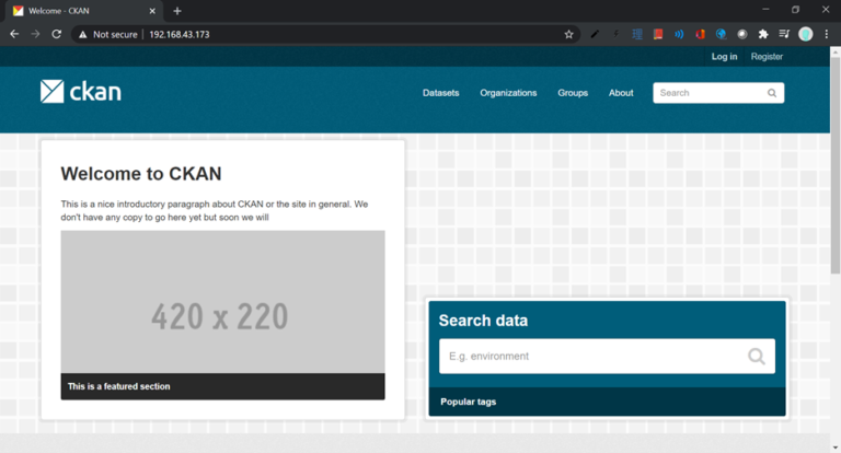 ติดตั้ง CKAN ไม่ได้ยากอย่างที่คิด ! - Big Data Institute