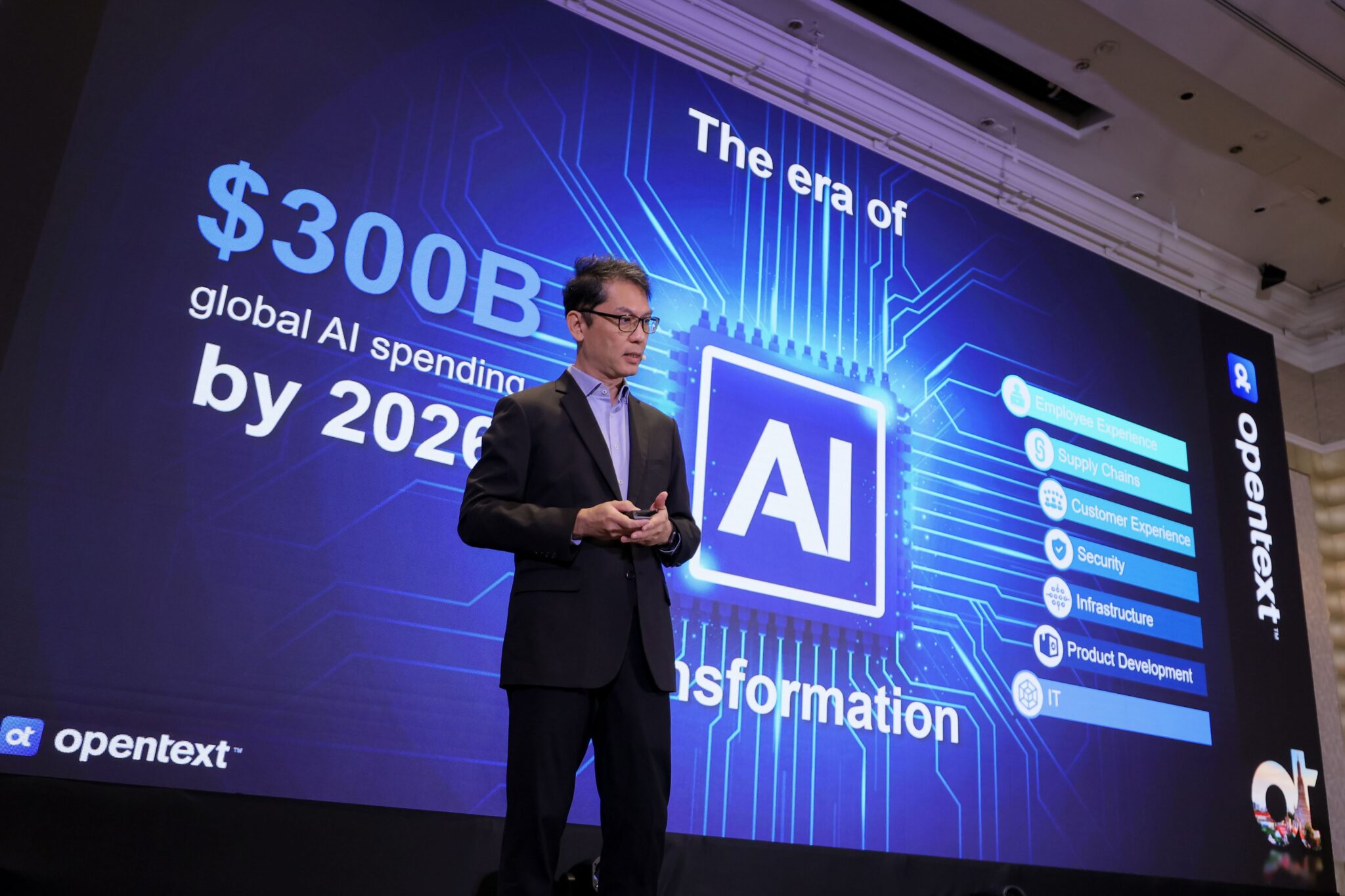 ผอ.BDI ร่วมแชร์มุมมองในงาน OpenText Solutions Day Thailand 2024 - Big ...